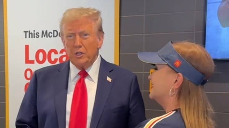 Trump Shared Disparaging Messages About McDonald's Employment on Truth ...