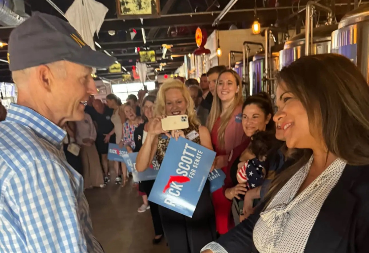 UPDATE: Rick Scott Meets with January 6th Protester Starring in Super ...