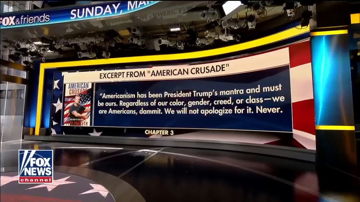 Pete Hegseth called for a "righteous holy war" - MeidasTouch News