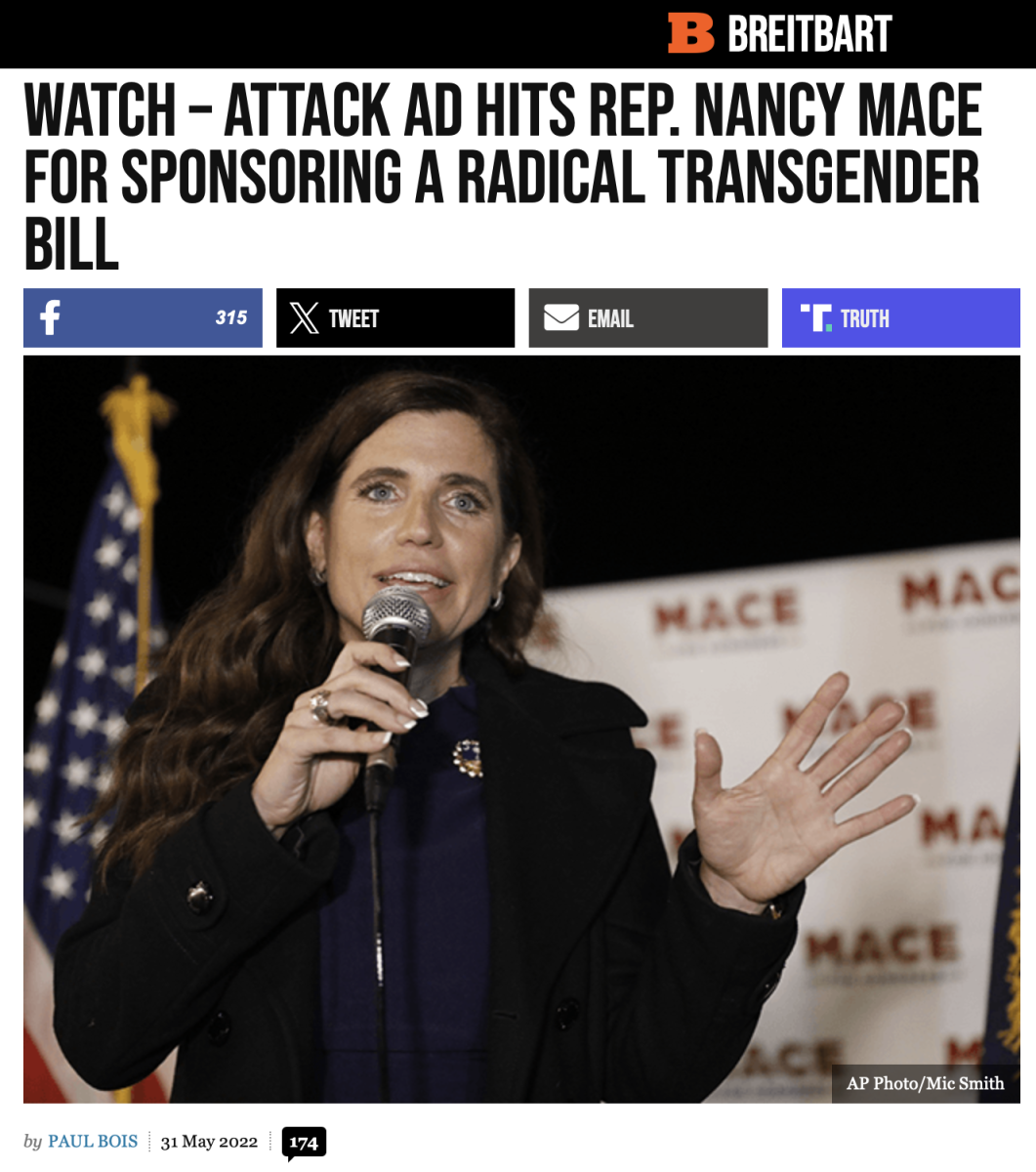 Nancy Mace Co-Sponsored a Transgender Rights Bill in 2021 - MeidasTouch News