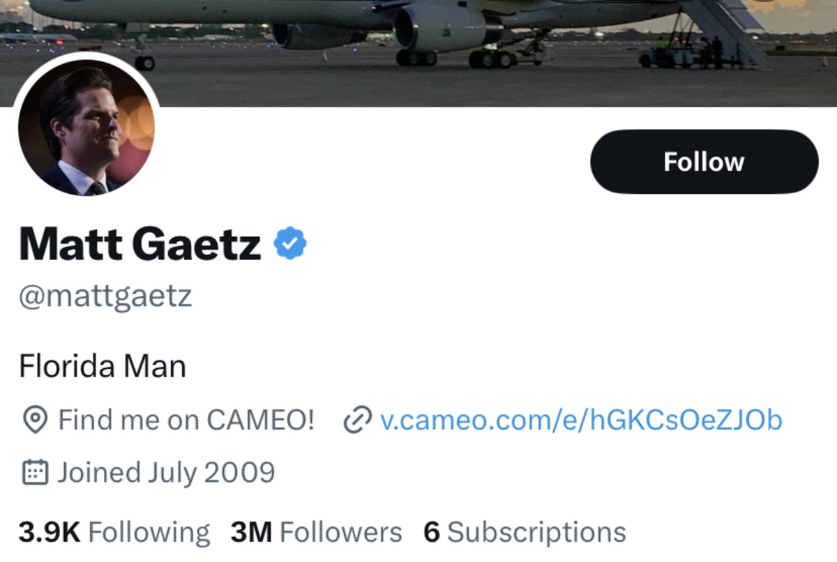 Former Attorney General Nominee Matt Gaetz Now on Cameo - MeidasTouch News