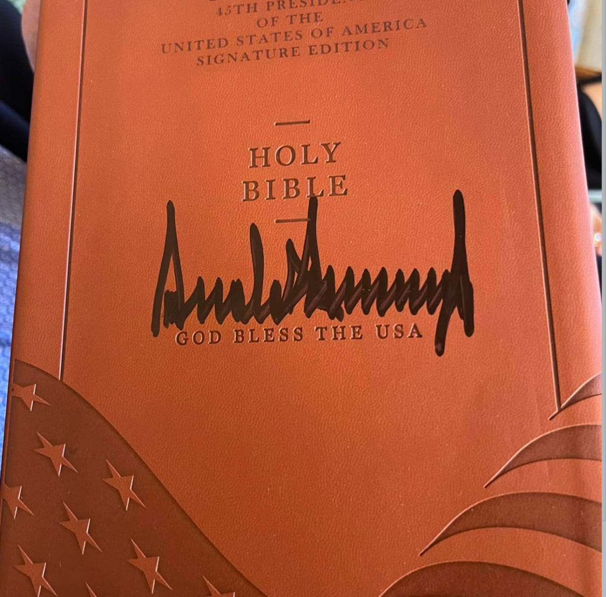 Photo of Autographed Trump Bible Surfaces at Mar-a-Lago - MeidasTouch News