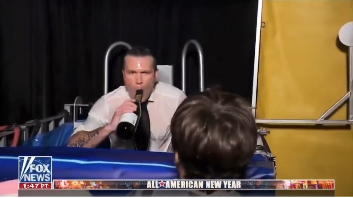 Fox News Promoted Pete Hegseth Champagne Drinking and Dunk Tank Video - MeidasTouch News