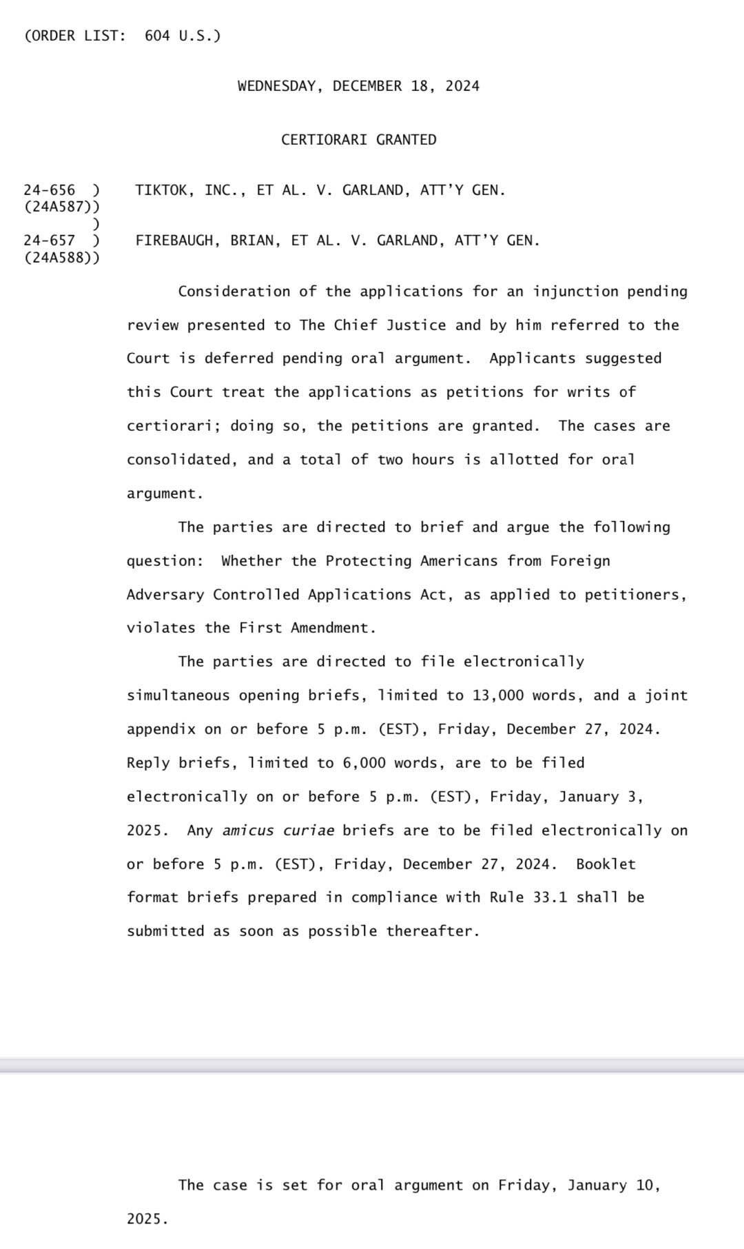 Supreme Court Takes Up TikTok Ban - MeidasTouch News