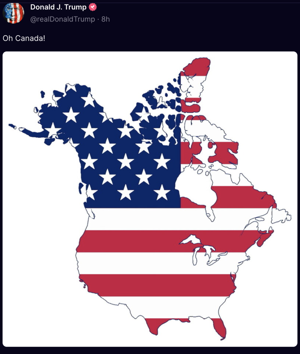 Trump Posts Memes of U.S. and Canada as One Nation - MeidasTouch News