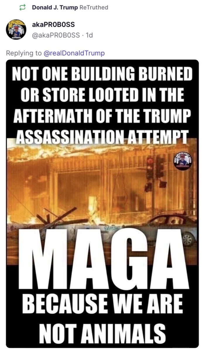 Trump Attacks Political Opponents With LA Fires Themed Fringe Memes ...