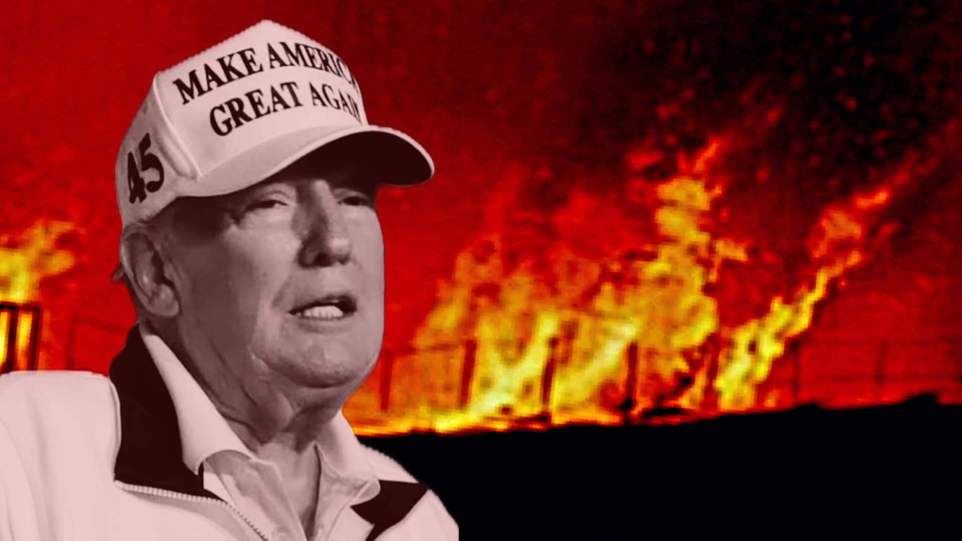 Trump Attacks Political Opponents With LA Fires Themed Fringe Memes ...