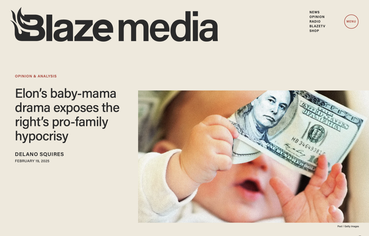 Blaze Writer Slams Right-Wing Hypocrisy on Elon Musk’s ‘Baby-Mama Drama ...