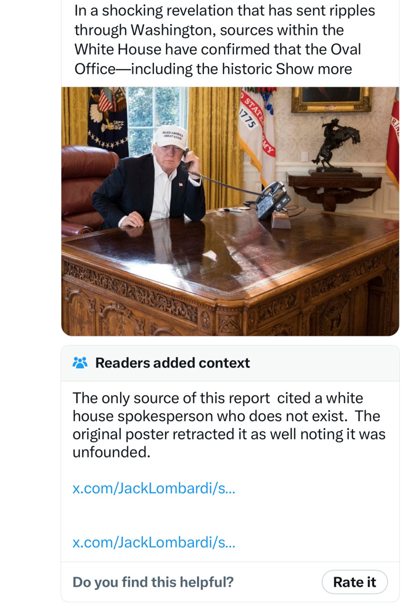 Former GOP House Candidate Deletes Viral Tweet Claiming Trump’s Desk ...