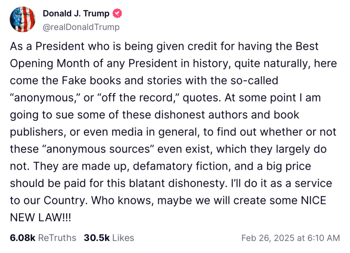 Book Ban: Trump Floats Law to Target Books Critical of Him ...