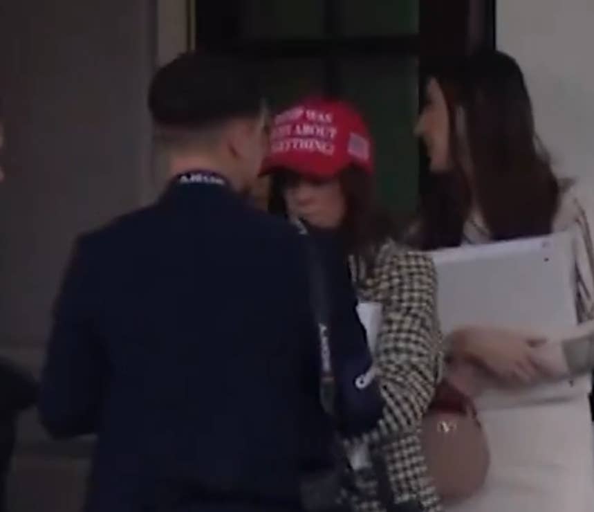 Confirmed: White House Gave Epstein Binder to Supporter Who Wore "Free ...