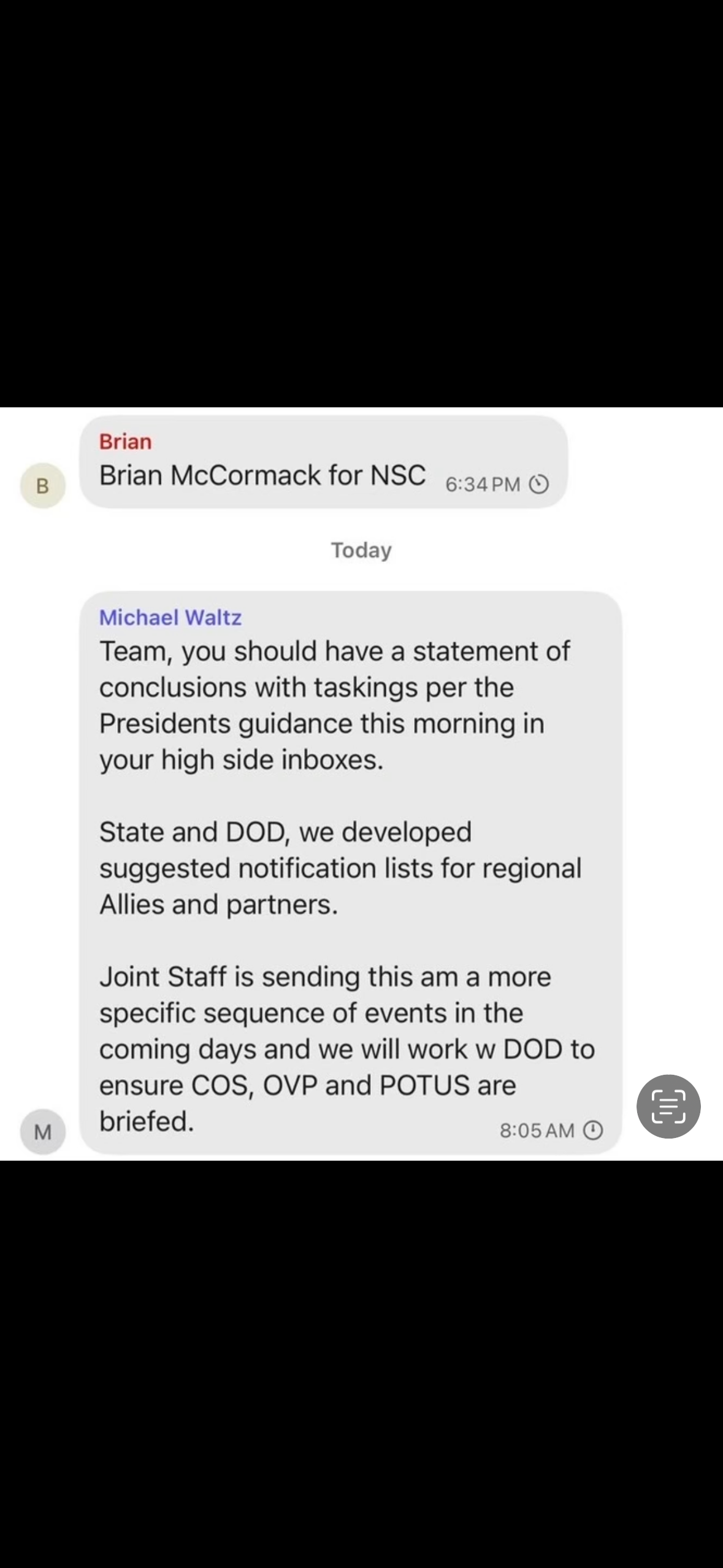 Read Here: The Atlantic Releases Full Leaked Signal Message Thread ...