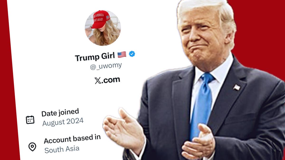 Trump Amplified Several Foreign-Based MAGA Accounts - MeidasTouch News