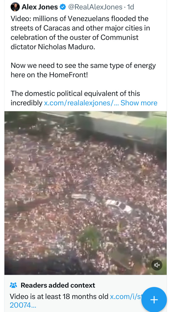 MAGA Accounts Hit With Community Notes After Sharing Fake Maduro Ouster ...