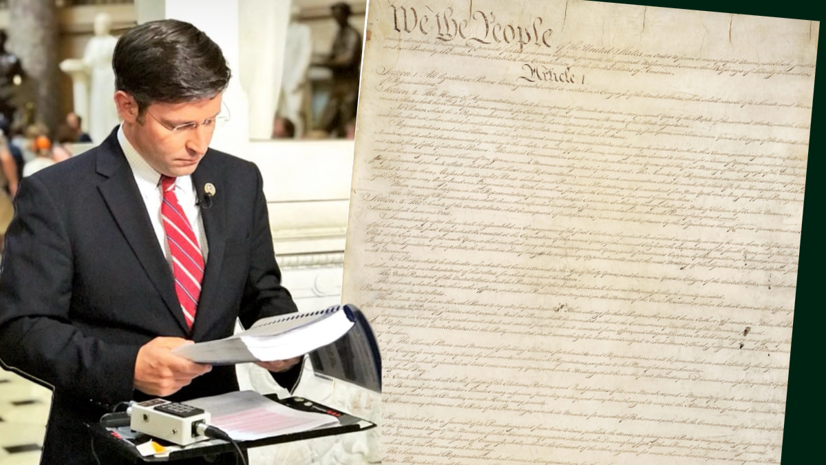 Community Note Reminds Mike Johnson of Constitutional Responsibilities - MeidasTouch News