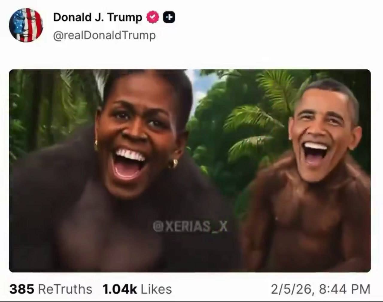 Trump Deletes Racist Video After White House Tried to Defend it ...