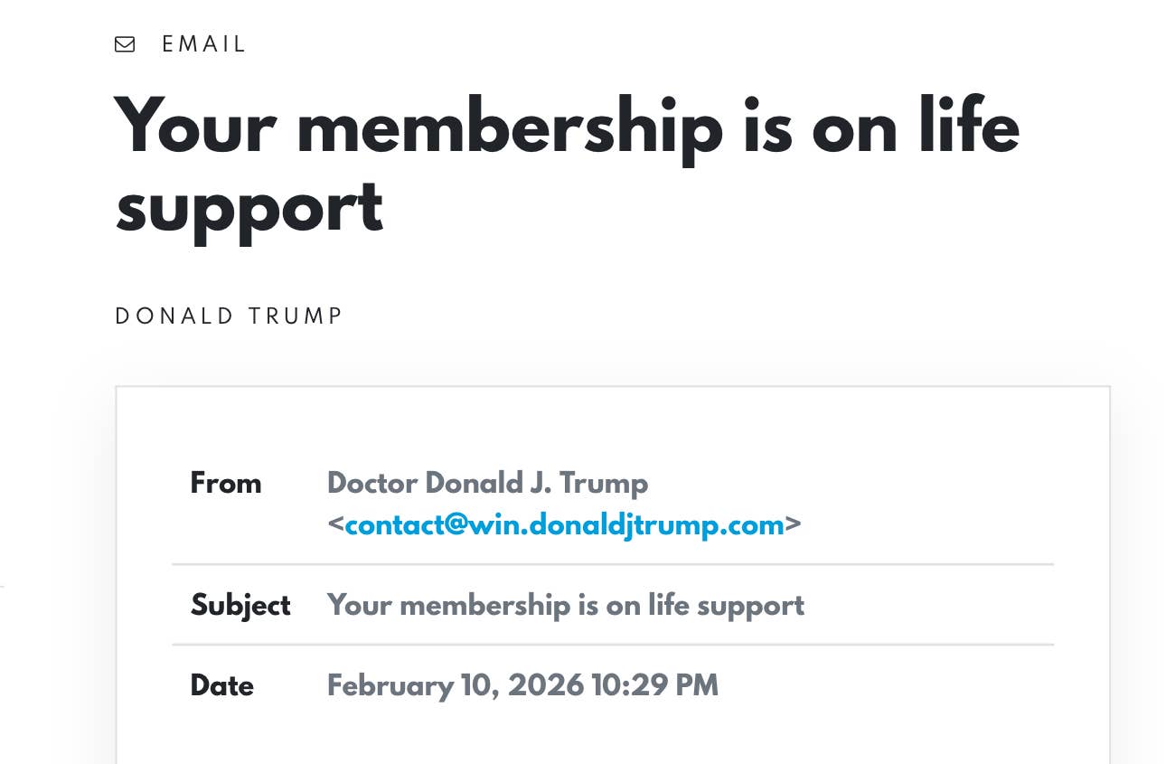 Trump Poses as “Doctor” in Campaign Cash Grab - MeidasTouch News